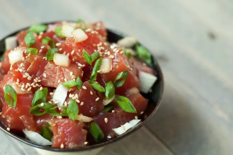 Hawaiian Ahi tuna Poke bowl | Contemplating Sweets