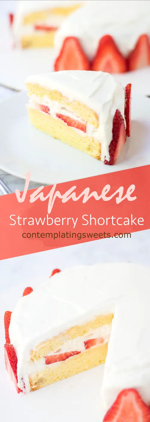 Japanese Strawberry Shortcake | Contemplating Sweets