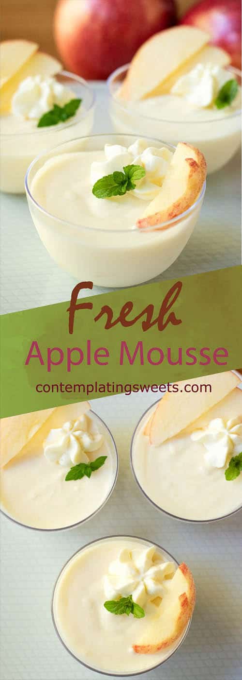 Fresh Apple Mousse - A Creamy Apple Compote Recipe